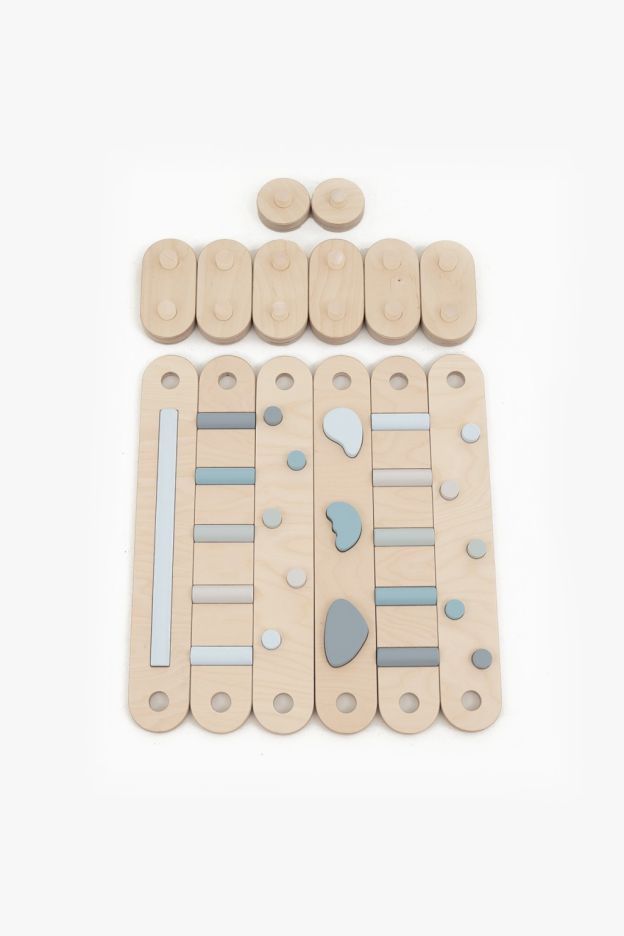 Wooden Montessori Balance Beam for Kids & Toddlers - HappyMoon