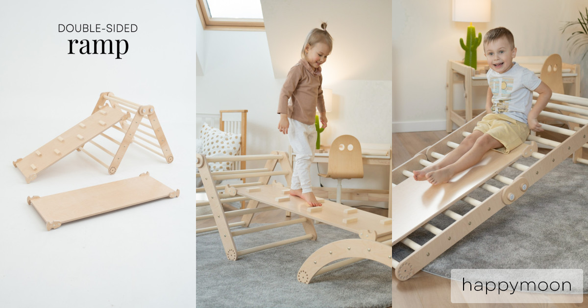 Obstacle Ramp for Active Play – Perfect for Indoor Playgrounds - HappyMoon