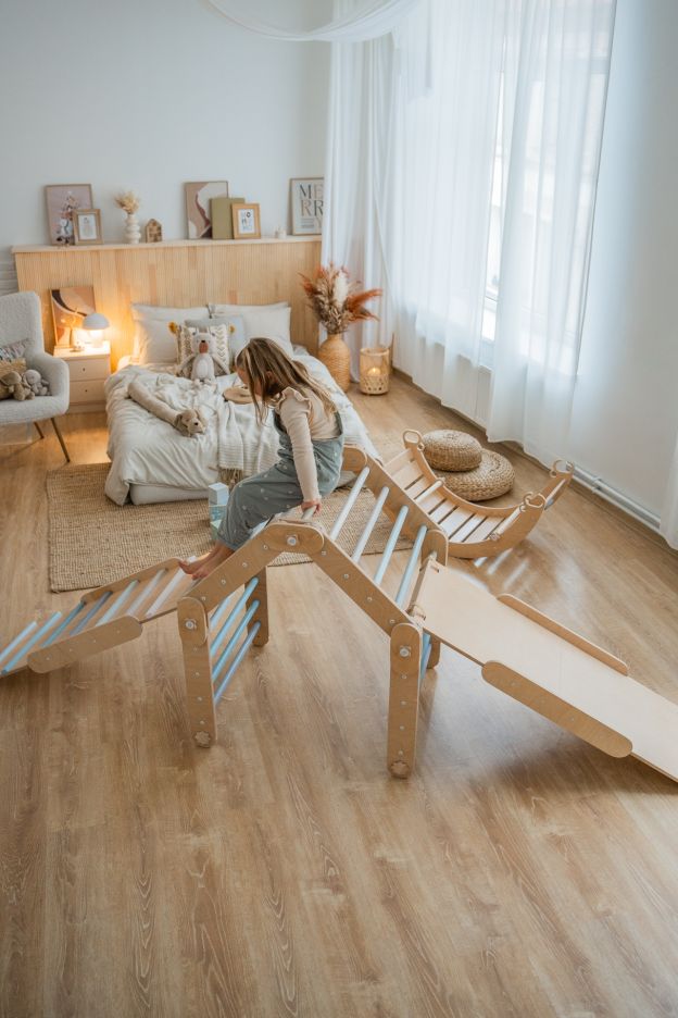 Pikler Transformable Climbing Triangles - HappyMoon