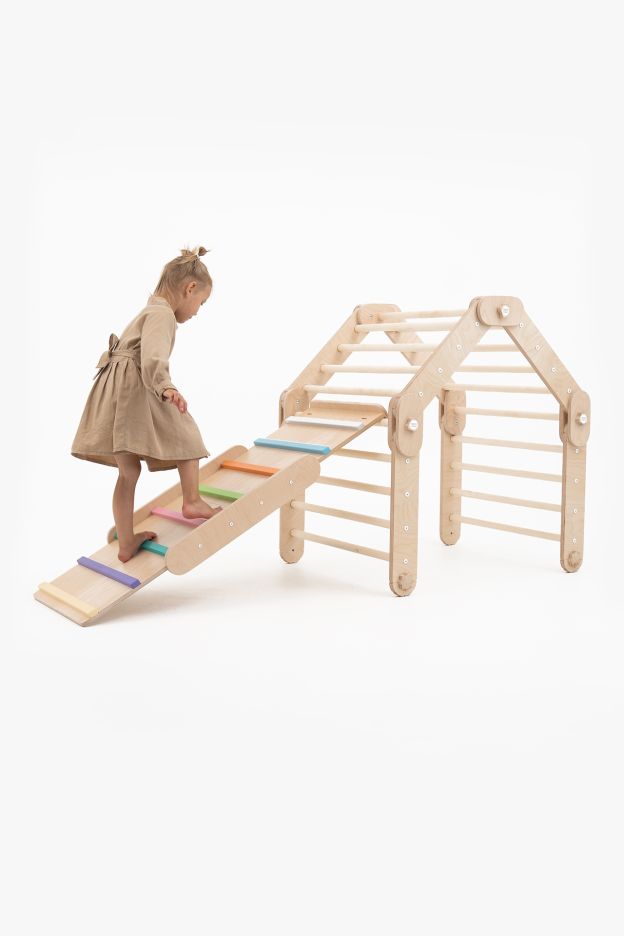 Pikler Transformable Climbing Triangles - HappyMoon